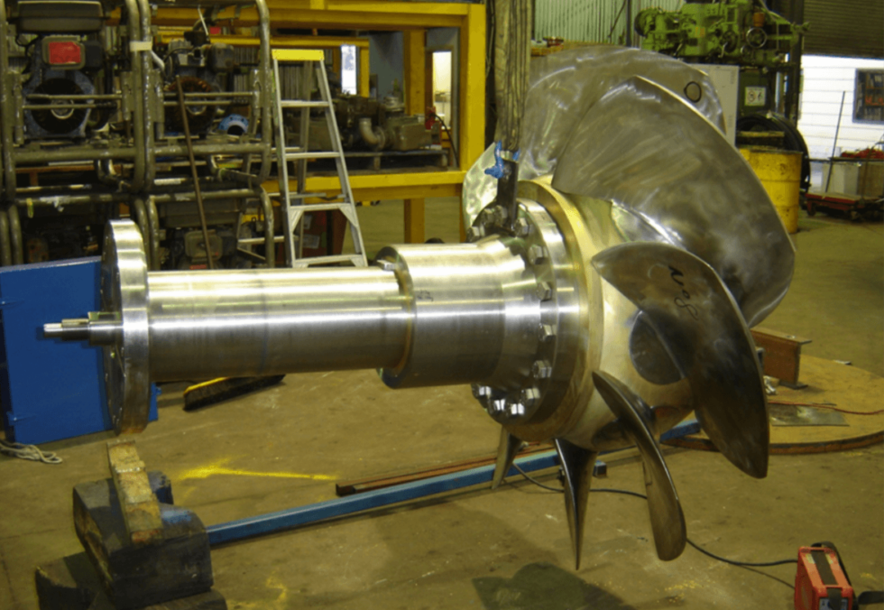 Kaplan Turbines - Tamar Hydro